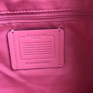 Coach | Bags | Coach Light Pink Handbag With Brass Hardware Nwot | Poshmark